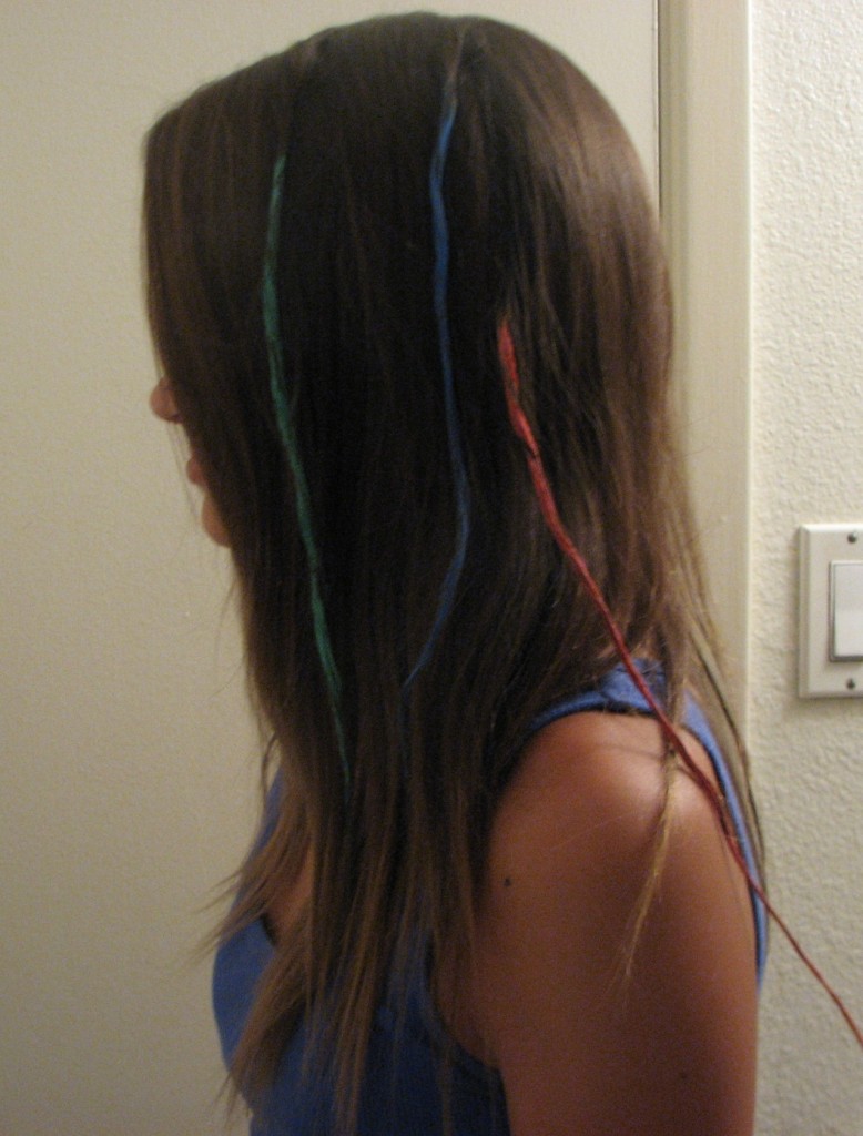 Hair Tutorial: Hair Chalking | Summer's Adventures