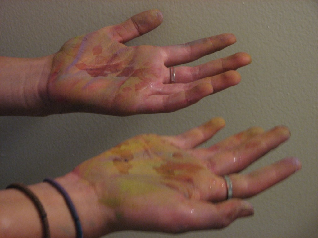 Hair Tutorial: Hair Chalking | Summer's Adventures