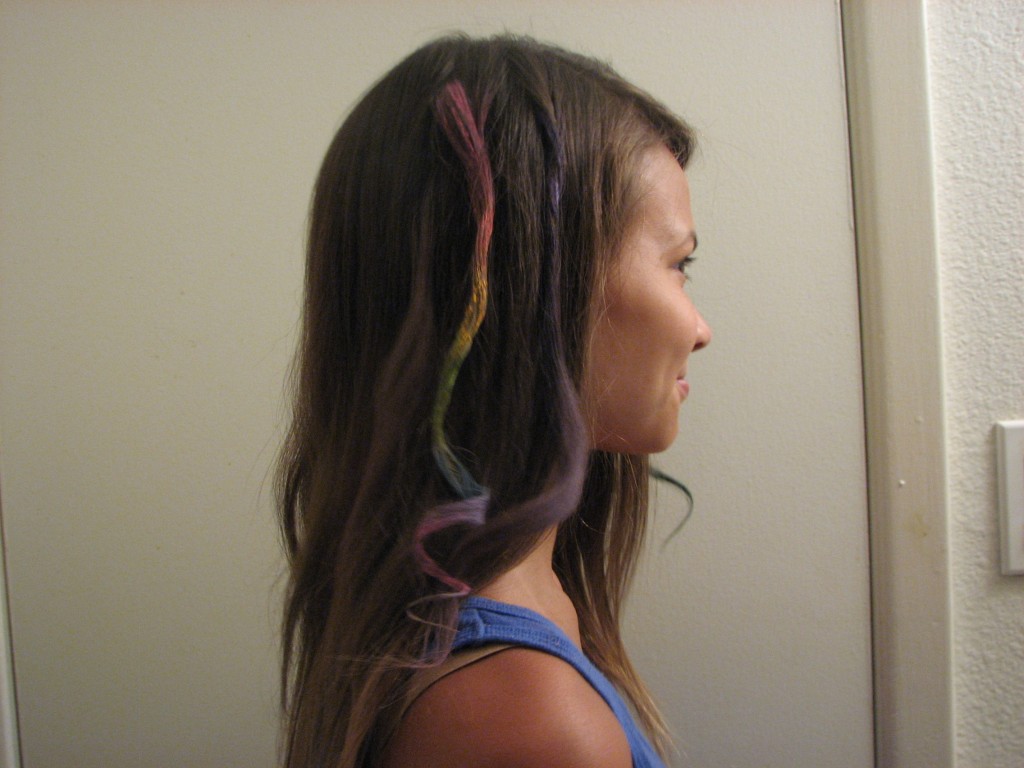 Hair Tutorial: Hair Chalking | Summer's Adventures