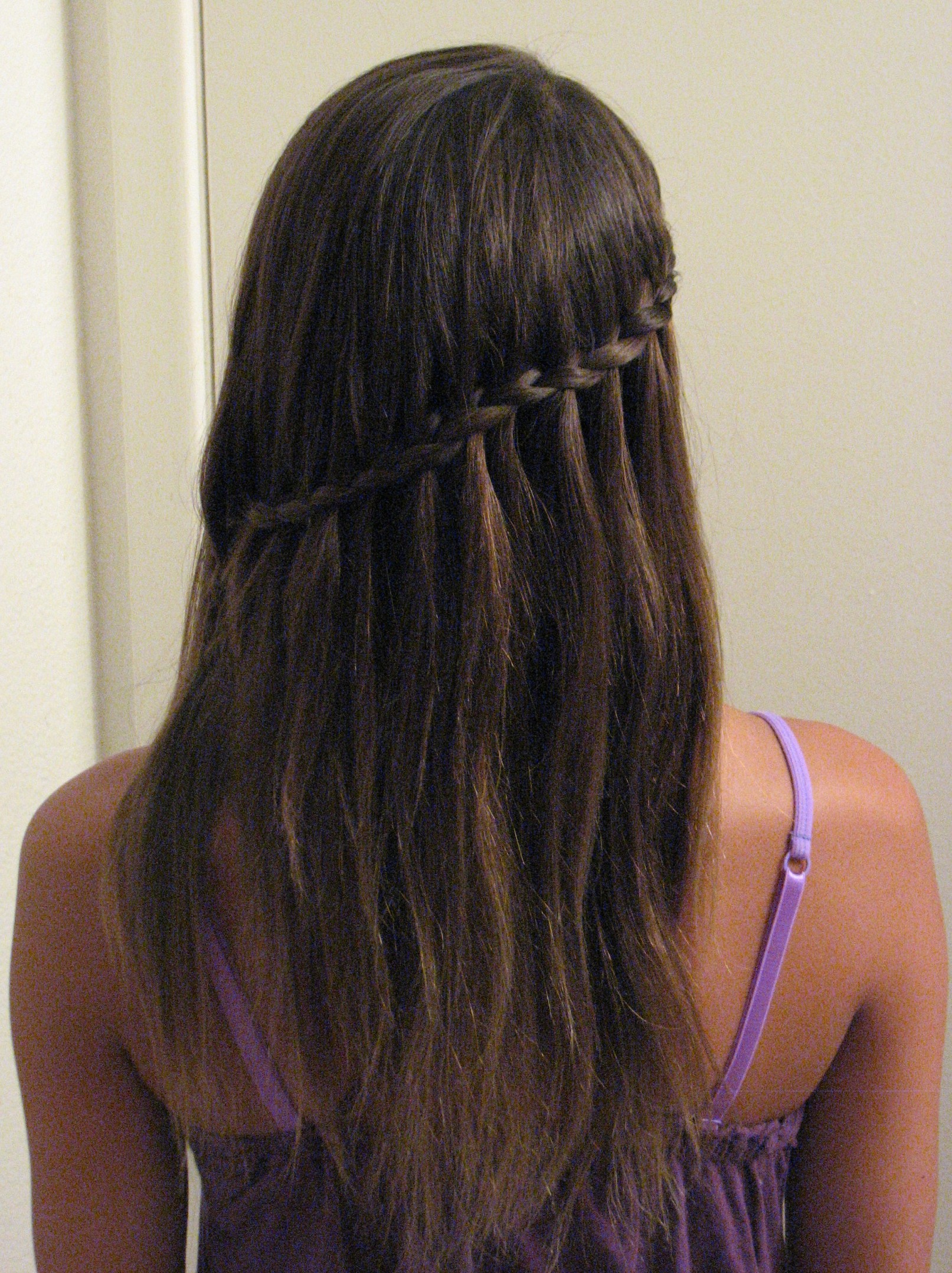 Hair Tutorial: Waterfall Braiding | Summer's Adventures